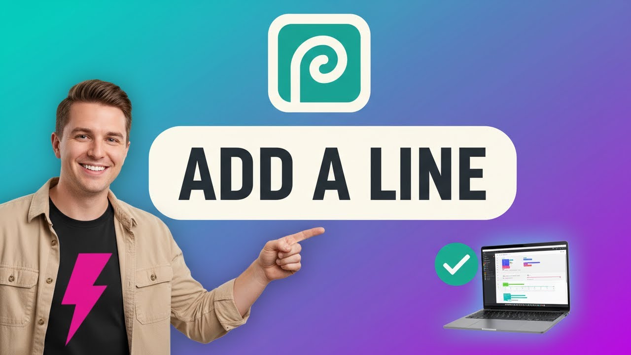 How to ADD A LINE in Photopea (Step by Step) - YouTube
