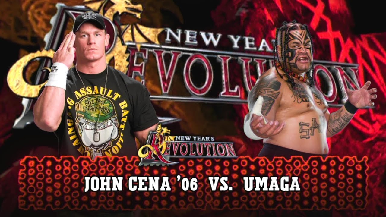 WWE 2K23 | John Cena vs. Umaga - YouTube