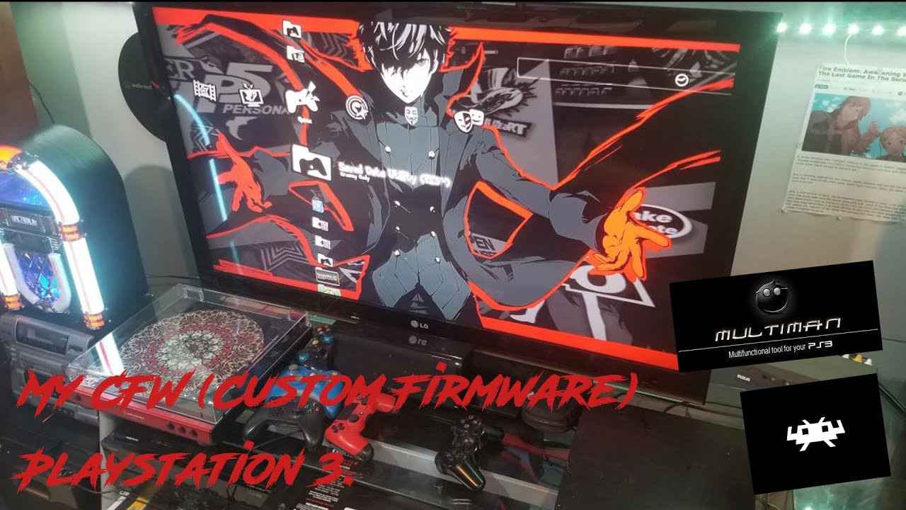 My CFW Custom Firmware PlayStation 3 - YouTube