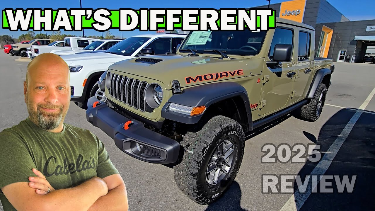 2025 Jeep Gladiator Mojave Review Inside And Out | What Makes The ...