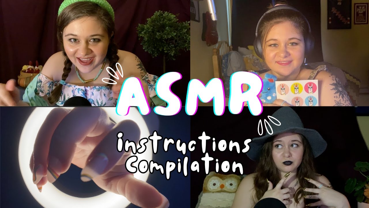 ASMR Follow My Instructions for 2 Hours (Compilation vid!) - YouTube