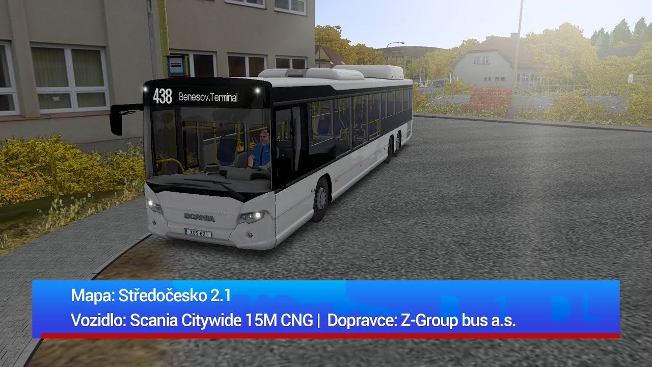 OMSI 2 | Středočesko v2.1 | Scania Citywide 15M CNG (Z-Group bus a.s ...