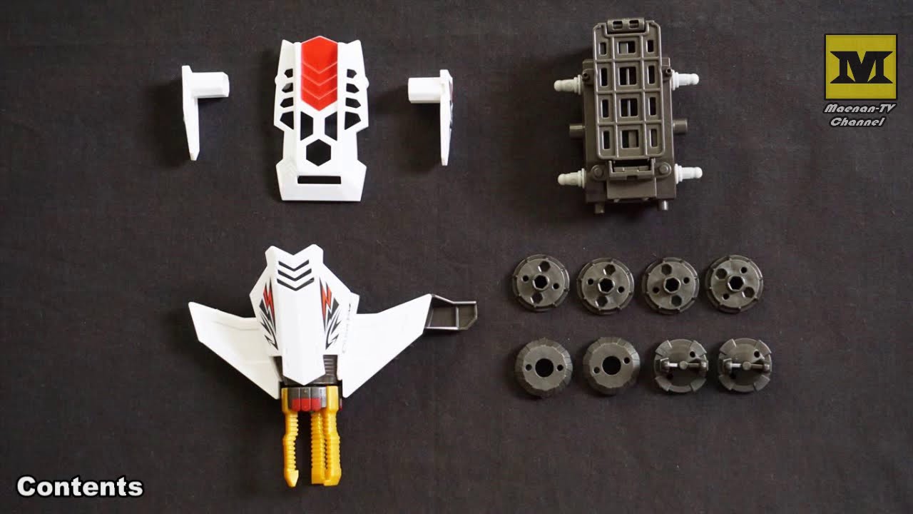 Break Go!Ga! : Cyclone Hawk (Flame White) New Crush Gear - YouTube