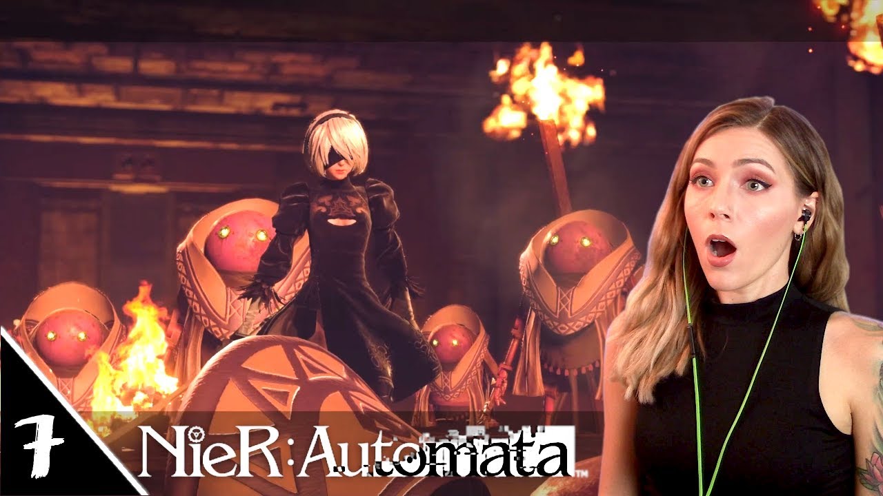 Become As Gods | NieR Automata Pt. 7 | Marz Plays - YouTube