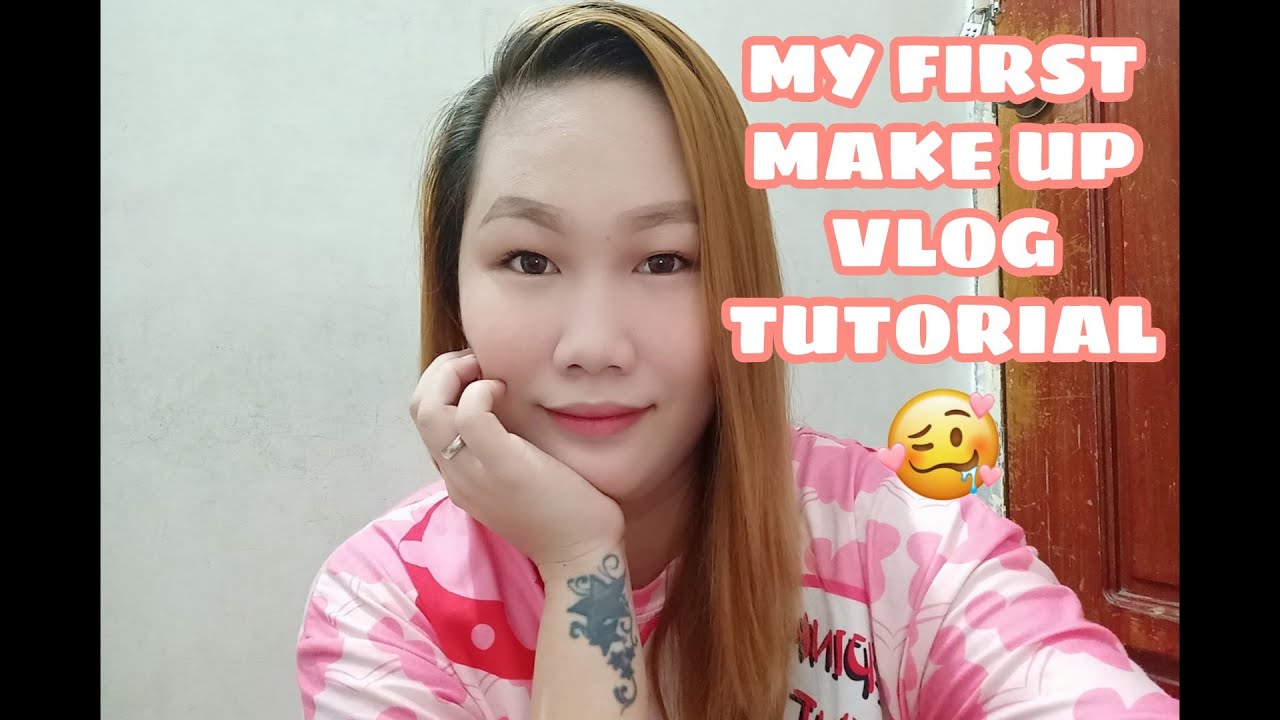 My First Ever Vlog Make Up Tutorial Vlog01 Youtube