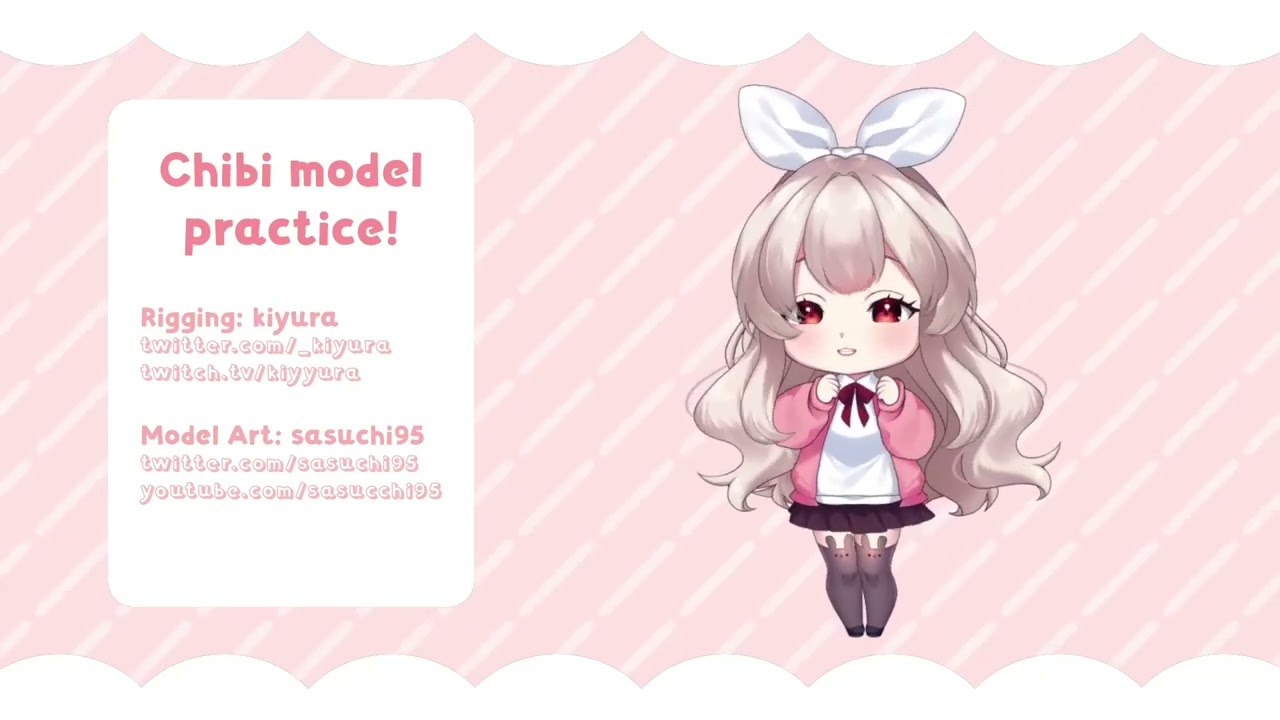 【Live2D】Chibi VTuber Rigging Practice - YouTube