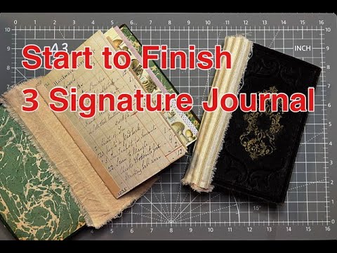 Start to Finish 3 Signature Journal - Plans for Using Up My Tim Holtz ...