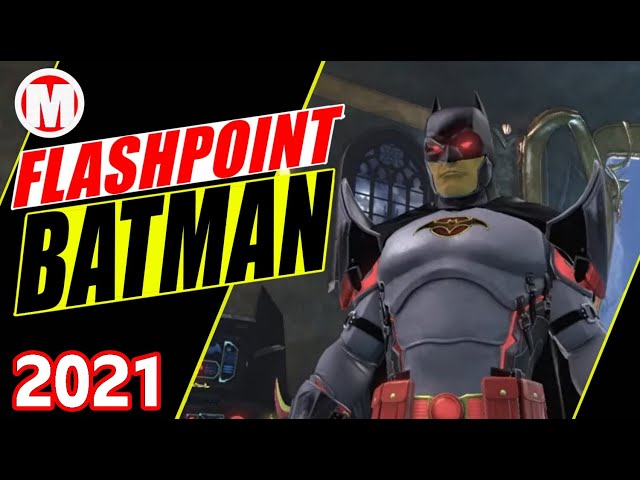Flashpoint Batman Logo DC All Access: Flashpoint Batman Vs. Red Son