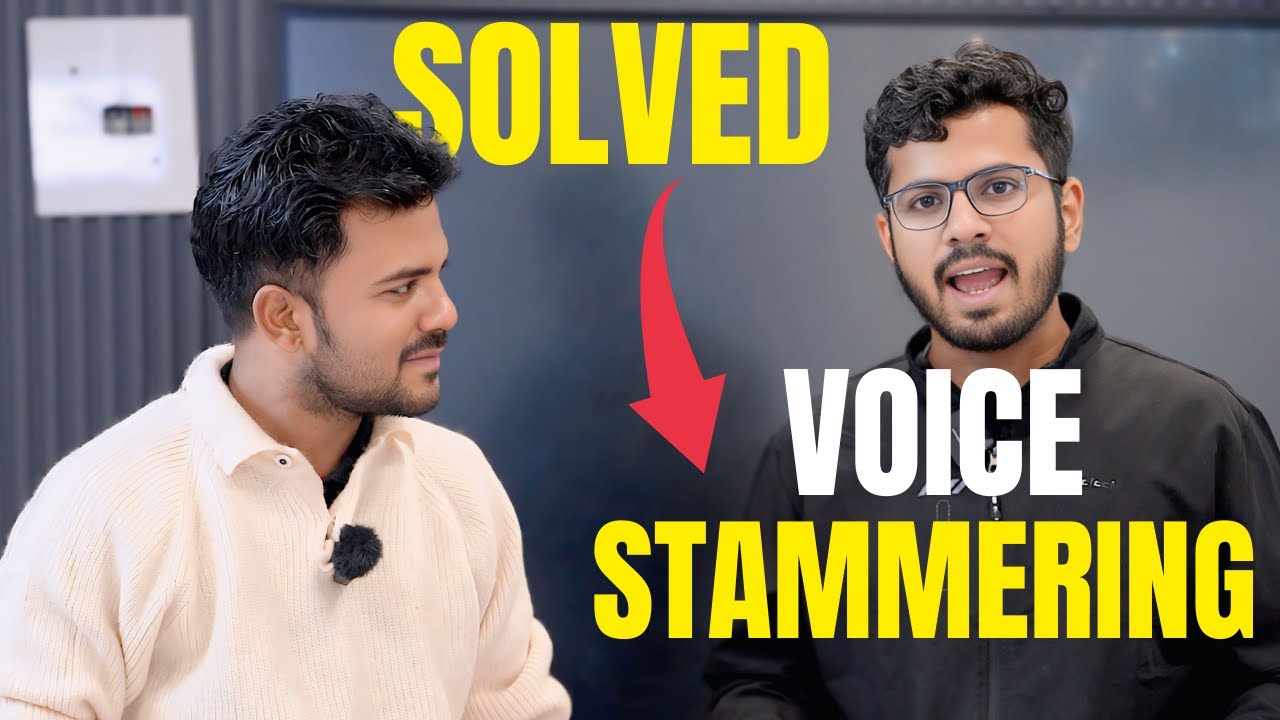 How to remove STAMMERING | Voice Modulation Training | Public speaking ...
