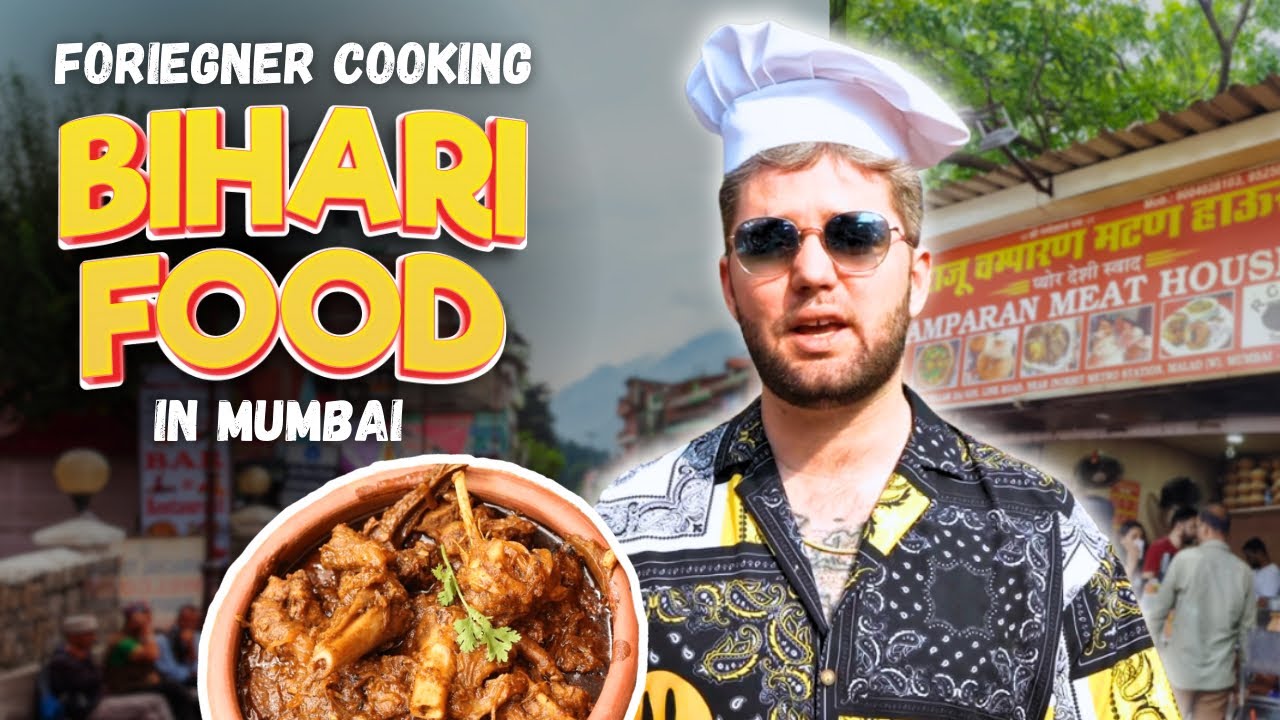 Foreigner cooking Bihari food in Mumbai, India 🇮🇳 | India Vlog - YouTube