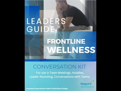 Leader Support - Conversation Kit Frontline Wellness - YouTube