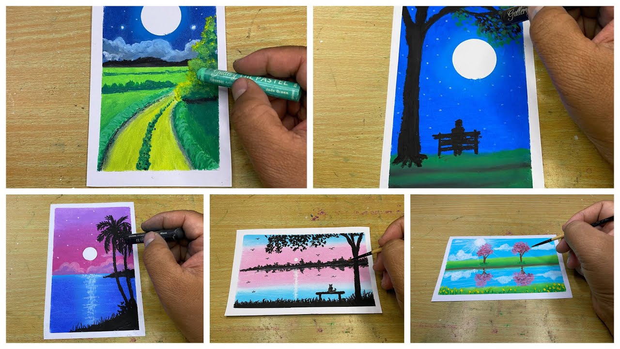 5 simple drawing ideas when you’re bored - YouTube