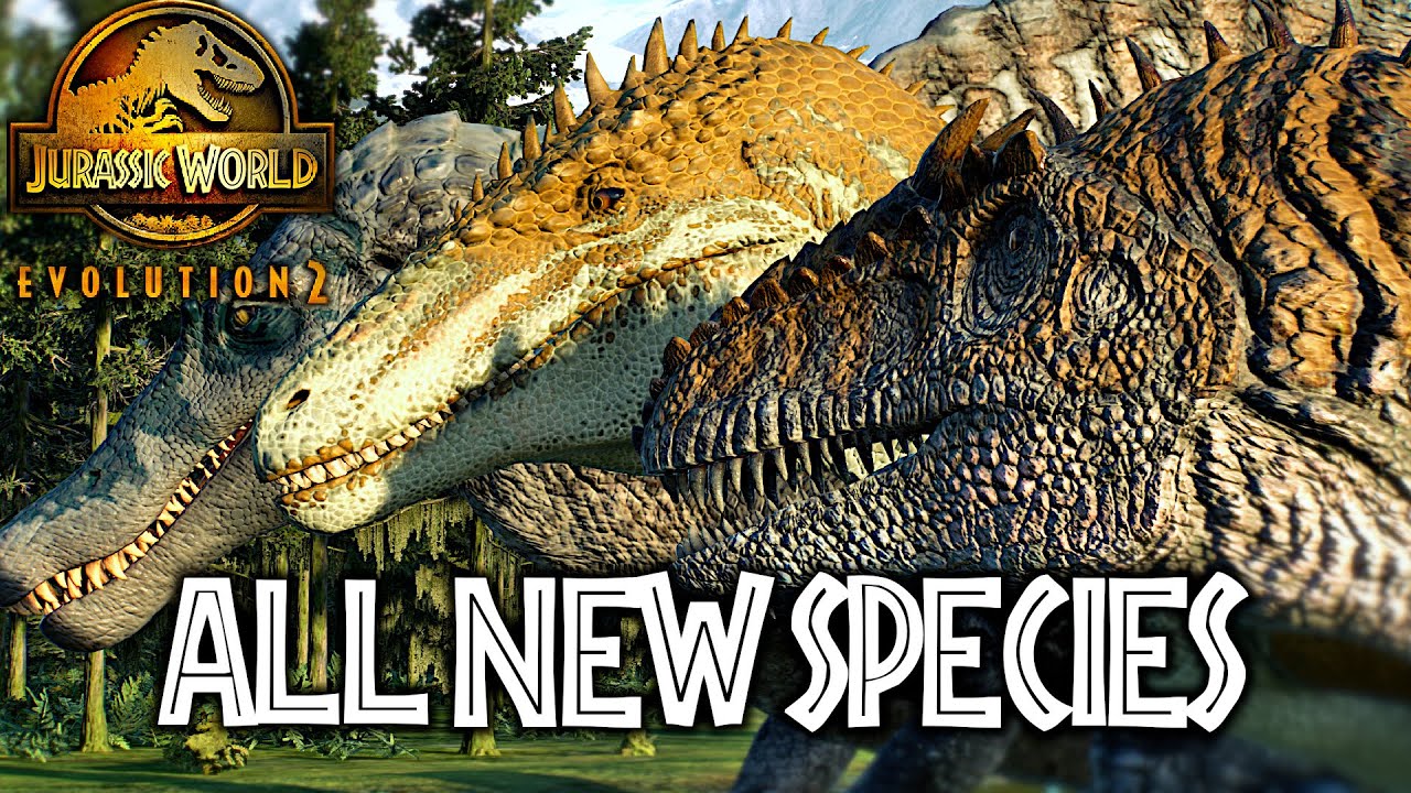 ALL NEW DINOSAUR SPECIES Mod Showcase ! SHARKS In Jurassic World ...