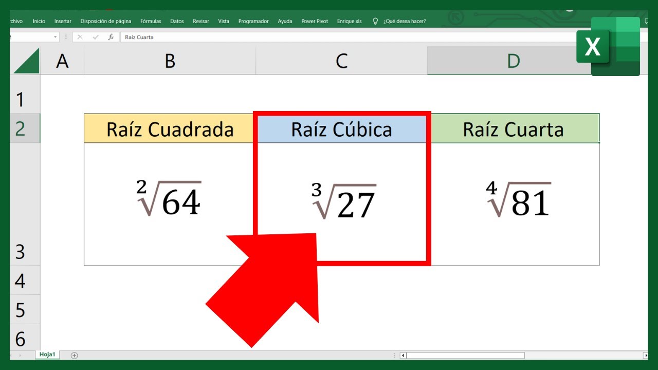  C mo CALCULAR La RA Z CUADRADA C BICA U OTRAS RAICES Con Una Simple
