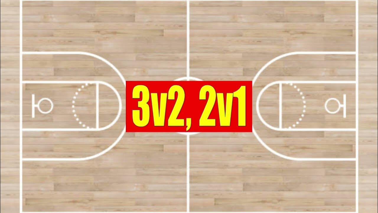 Simplified 3v2, 2v1: Basketball Drills - YouTube