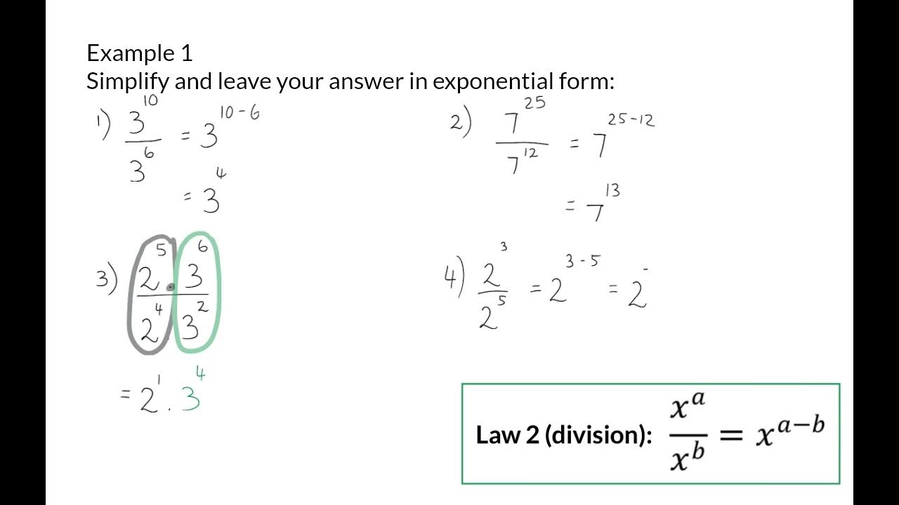 03 Exponential law 2 - YouTube