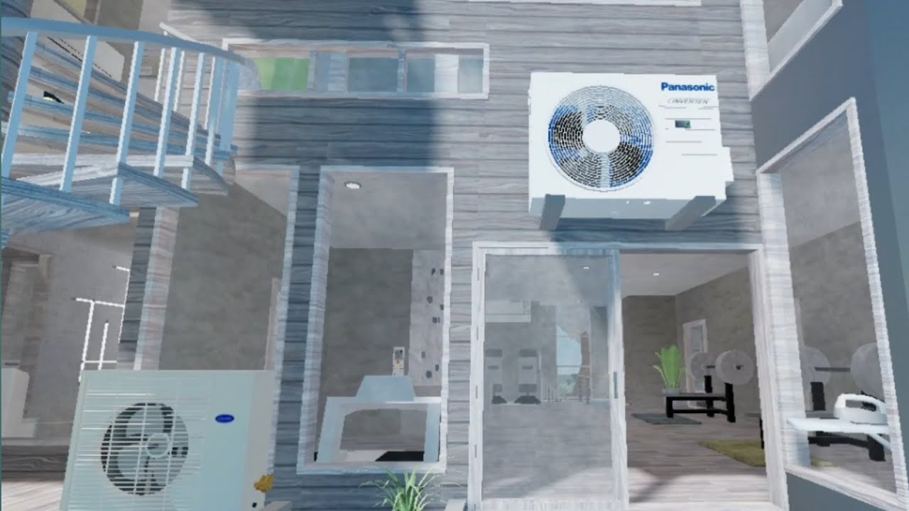 Air Conditioner in Bloxburg | AC ROBLOX - YouTube
