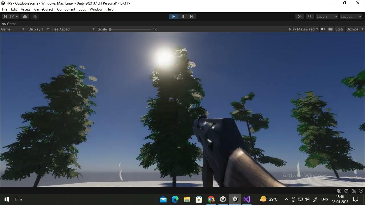 Unity-FPS Procedural Weapon Sway and Rotational Sway - YouTube