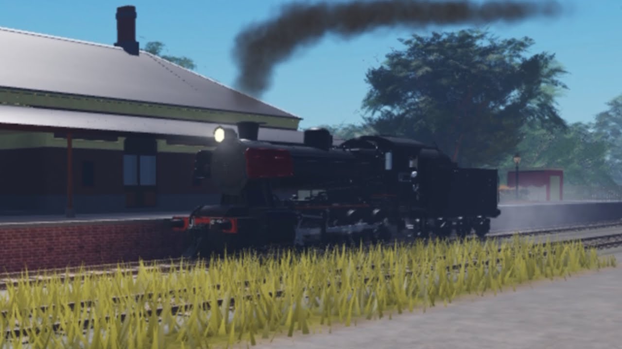 J541 Shunting Around Maldon | Victorian Goldfields Railway - YouTube