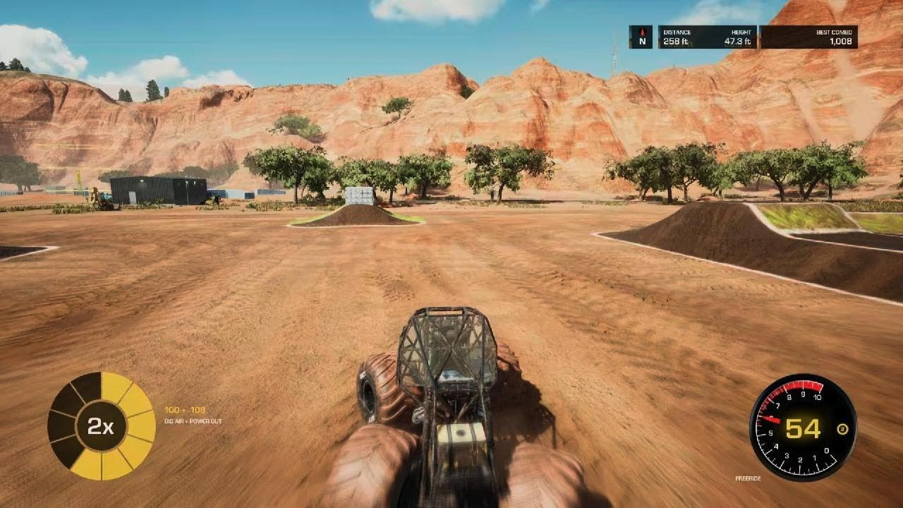 Monster Jam: Steel Titans gameplay ps5 freestyle gameplay - YouTube