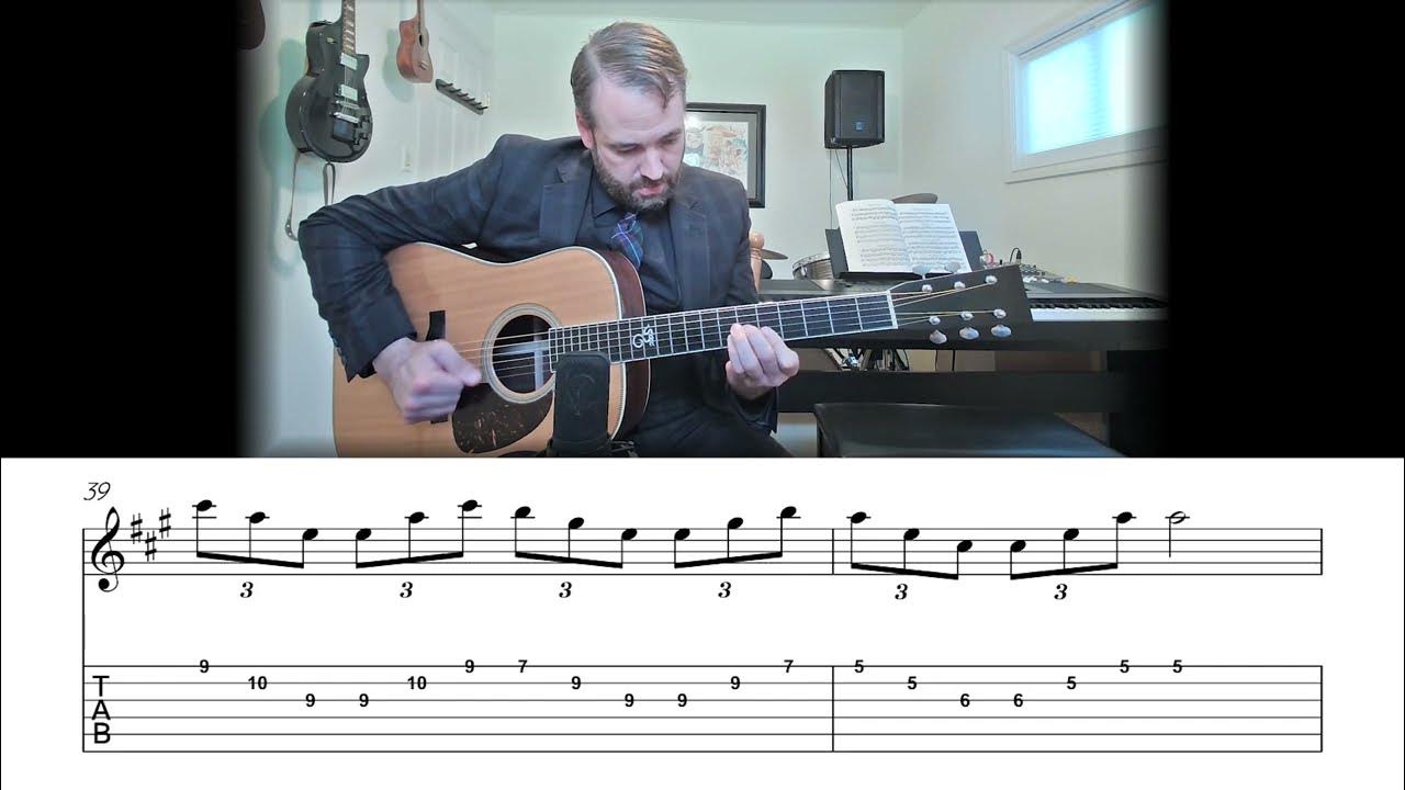 Bile Them Cabbage Down - Bluegrass Crosspicking Guitar Lesson (Sheet ...