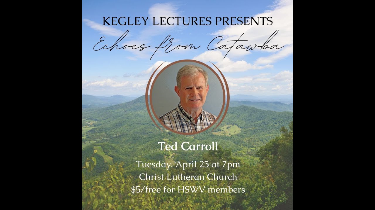 Kegley Lecture with Ted Carroll - YouTube