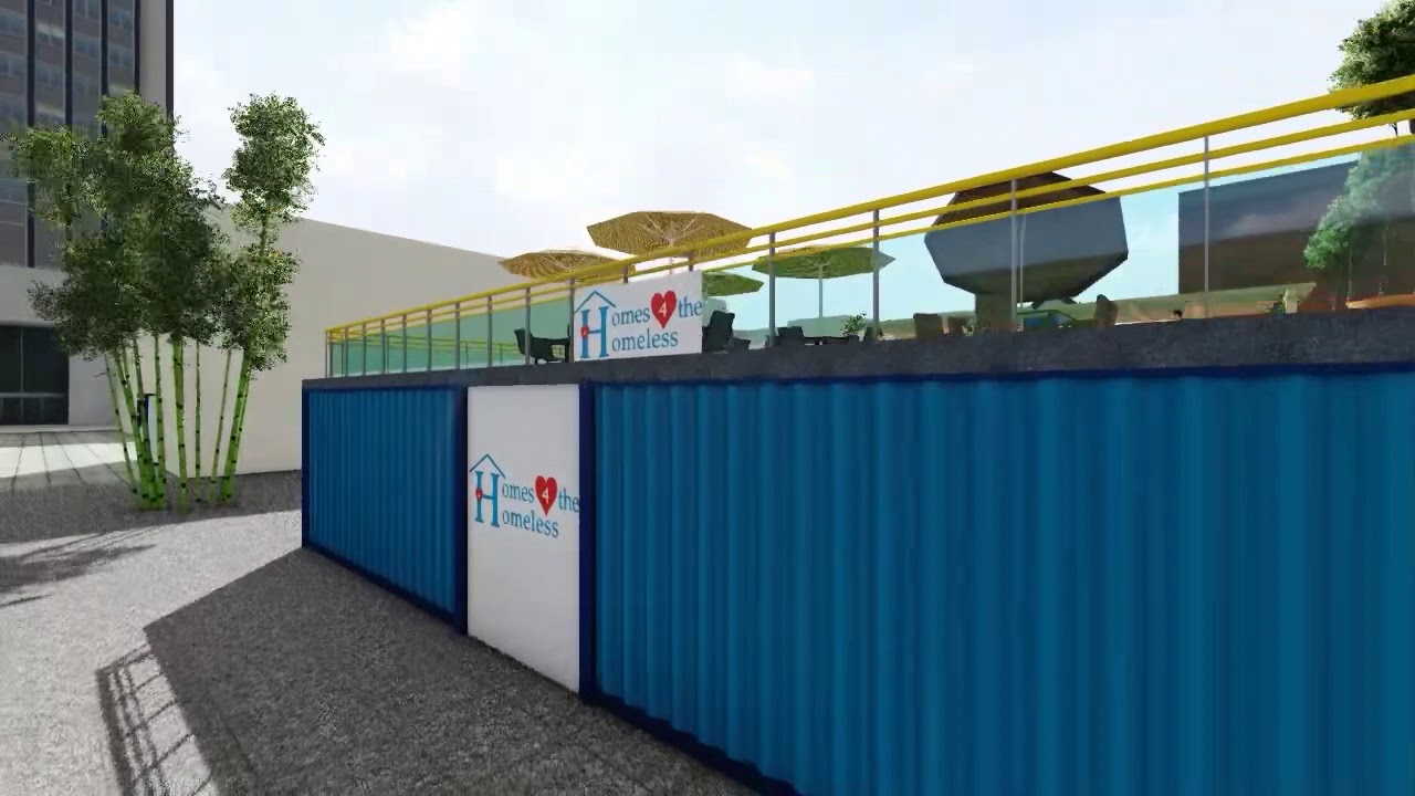 3D Walkthrough of Modular Terrace Apartments as rapid-response ...