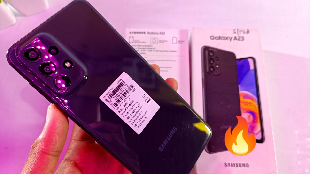 Samsung Galaxy A23 Unboxing, First Look !! 🔥 Samsung Galaxy A23 Review ...