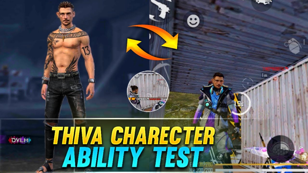 Thiva Free Fire Character Ability || What Is The Ability Of Shiva ...