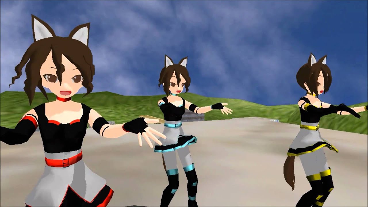 [MMD Newcomers] Animasa Nano Kitty the II [+DL] - YouTube