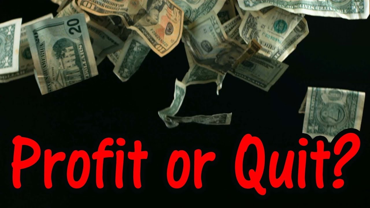 How to Turn a Profit and When To Call it Quits - YouTube