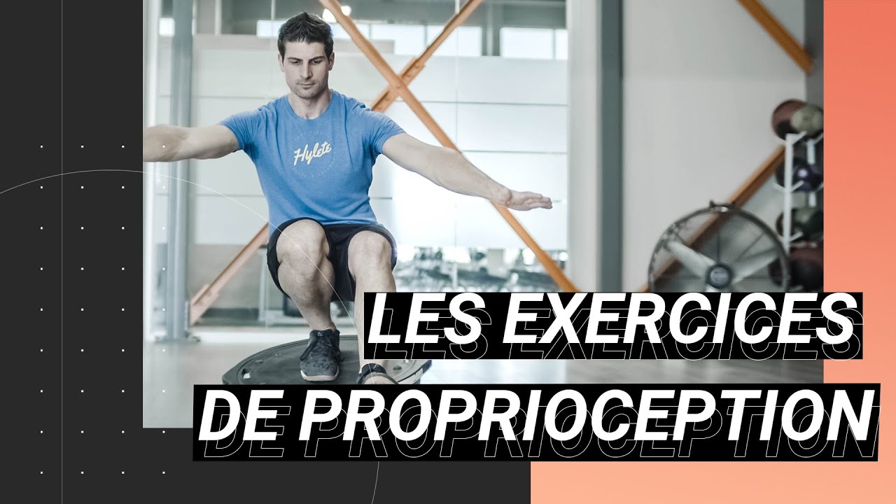 Les exercices de proprioception pour régler la douleur au genou - YouTube