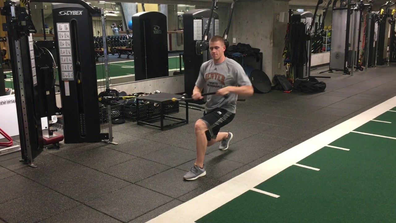 Split Stance Rotational Cable Press - YouTube