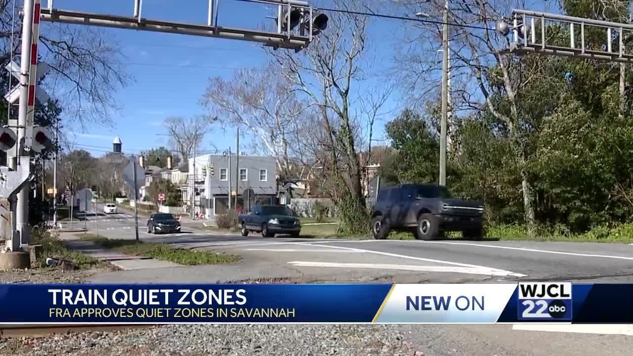 FRA approves train quiet zones - YouTube