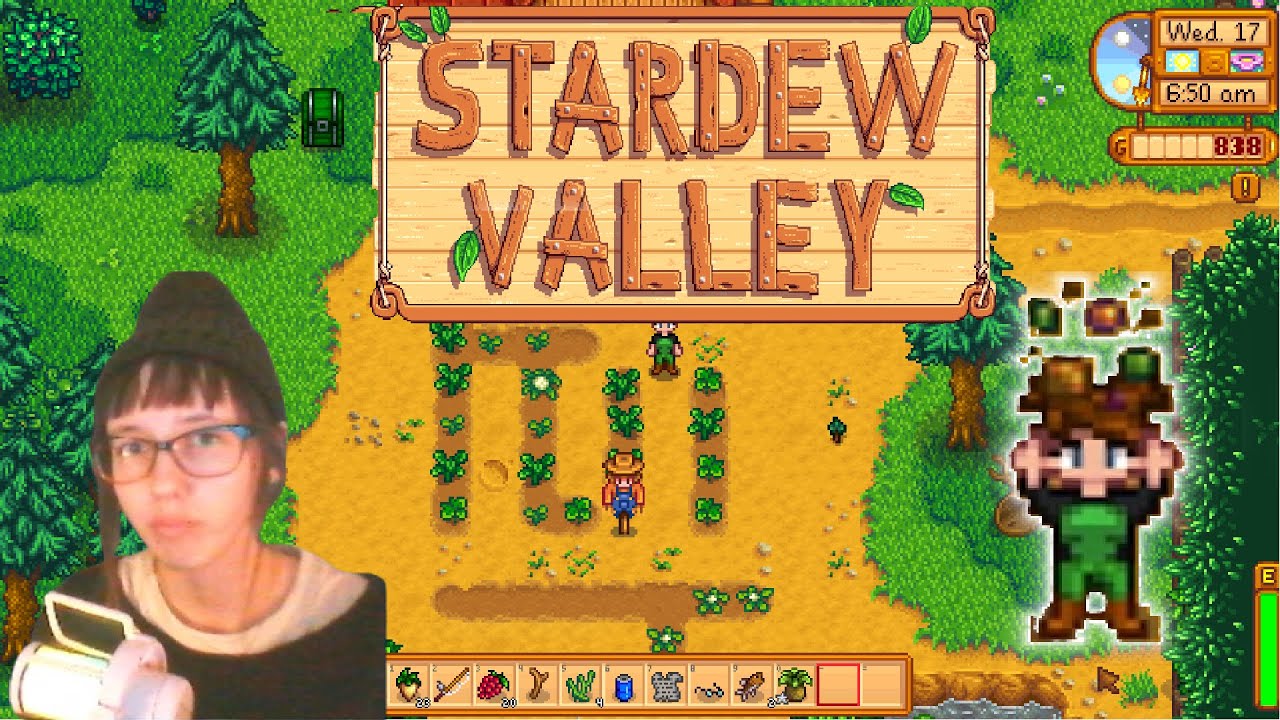 First time playing | Stardew Valley Part 1 - YouTube