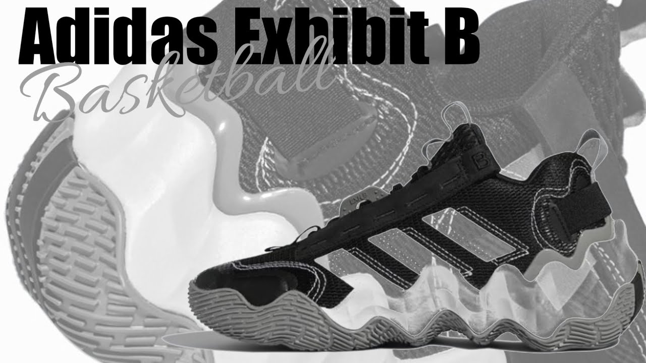 Adidas Exhibit B Black Tone Detailed Look - YouTube