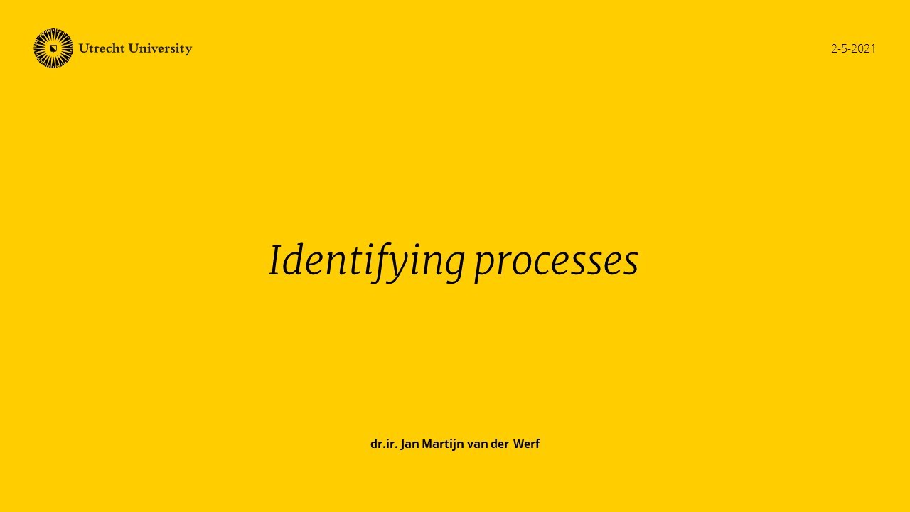Process Modeling 07: Identifying processes using process maps - YouTube