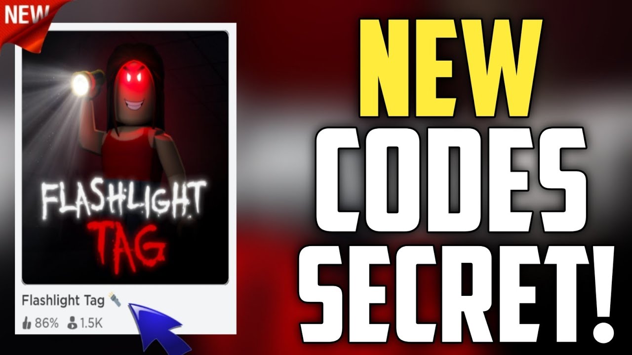 FUTURE CODES!! | *NEW* ROBLOX FLASHLIGHT TAG CODES 2023! - YouTube