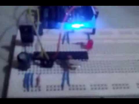 Bare minimum Arduino On Breadboard - YouTube