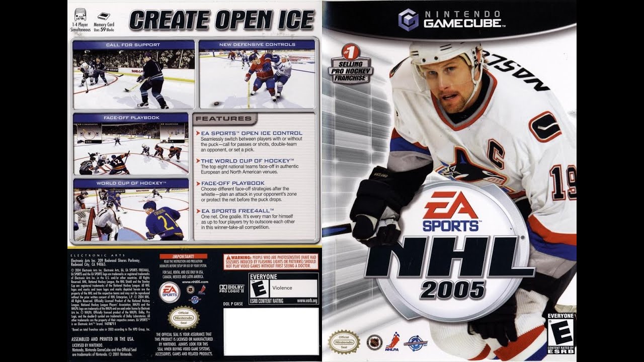 NHL 2005 (Nintendo GameCube) - Chicago Blackhawks vs. Pittsburgh ...