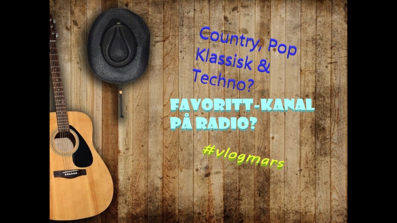 #vlogmars - Techno, Country, Klassisk og Pop? Mine favoritt ...