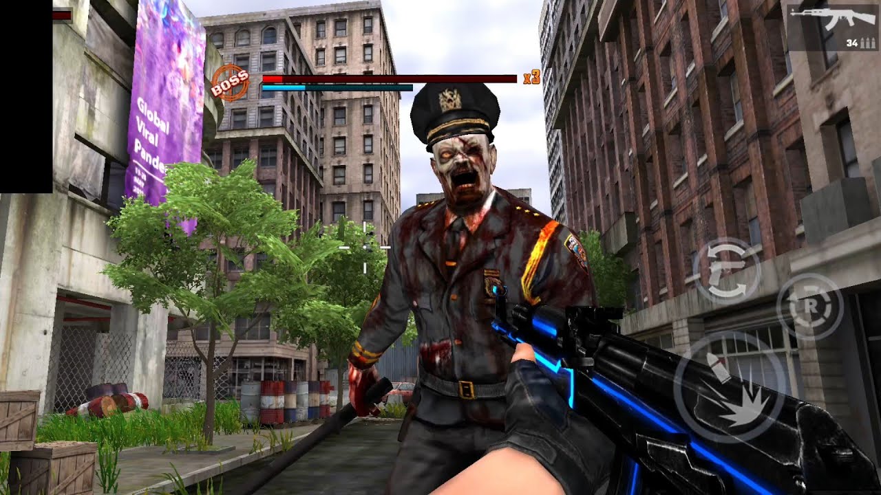 DEAD TARGET: Zombie 3D!! BOSS: CHIEF ZOMBIE - YouTube