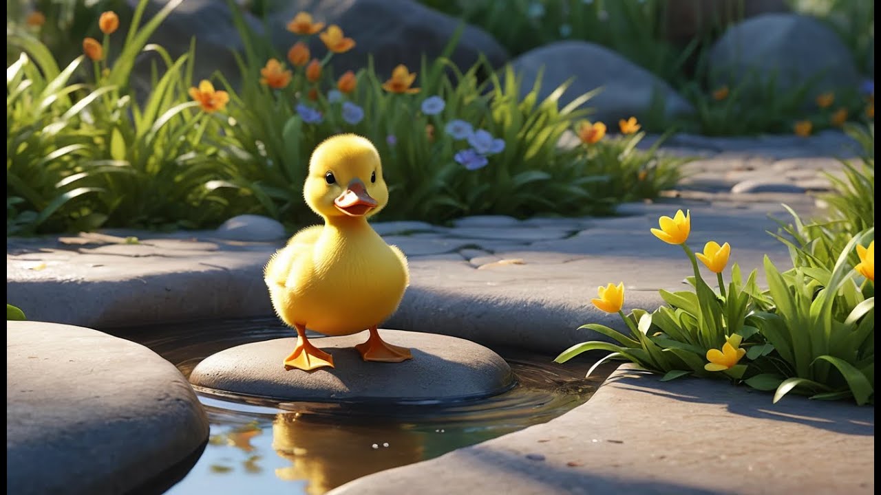 Baby Duck Quack Quack Quack | Cute Duckling Song | Fun Toddler Rhyme ...