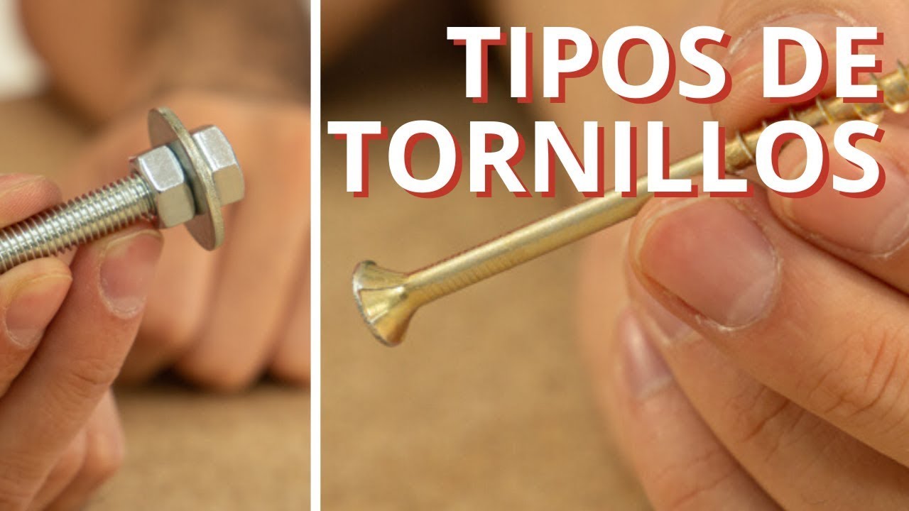 Tipos de tornillos: características y usos - YouTube