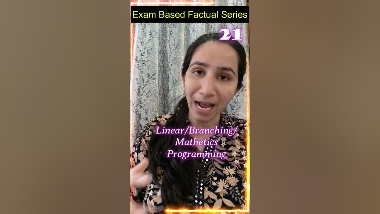 21. Linear, Branching, Mathetic Programming | Exam Based Factual Series for UGC NET Education ...
