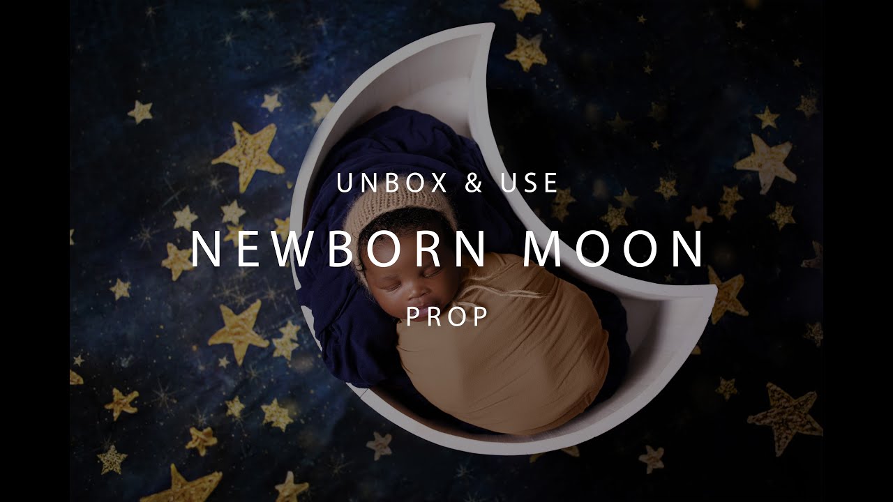 Newborn Moon Prop Unboxing + Baby Boy Session Use | Honest Review - YouTube