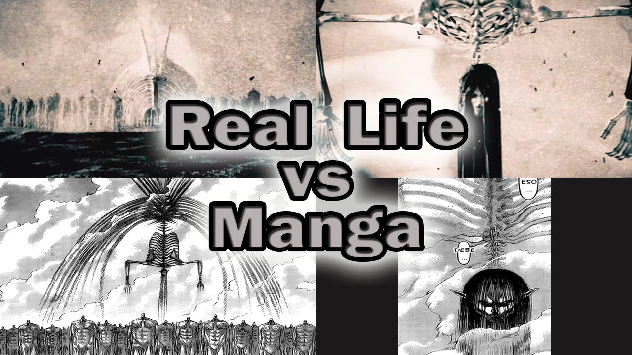 El Retumbar (Real Life VS Manga)-[Shingeki No Kyojin] - YouTube