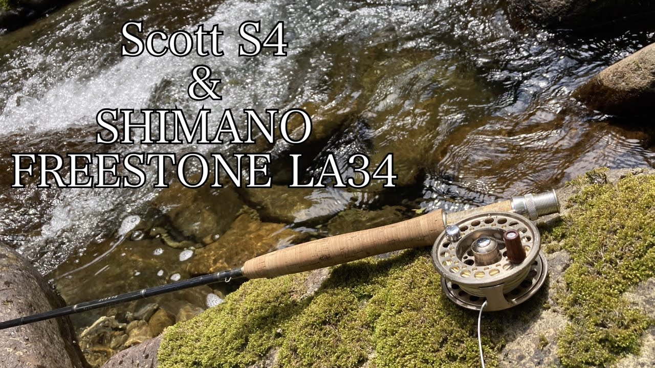 SCOTT S4 & SHMANO FREESTONE LA34 - YouTube
