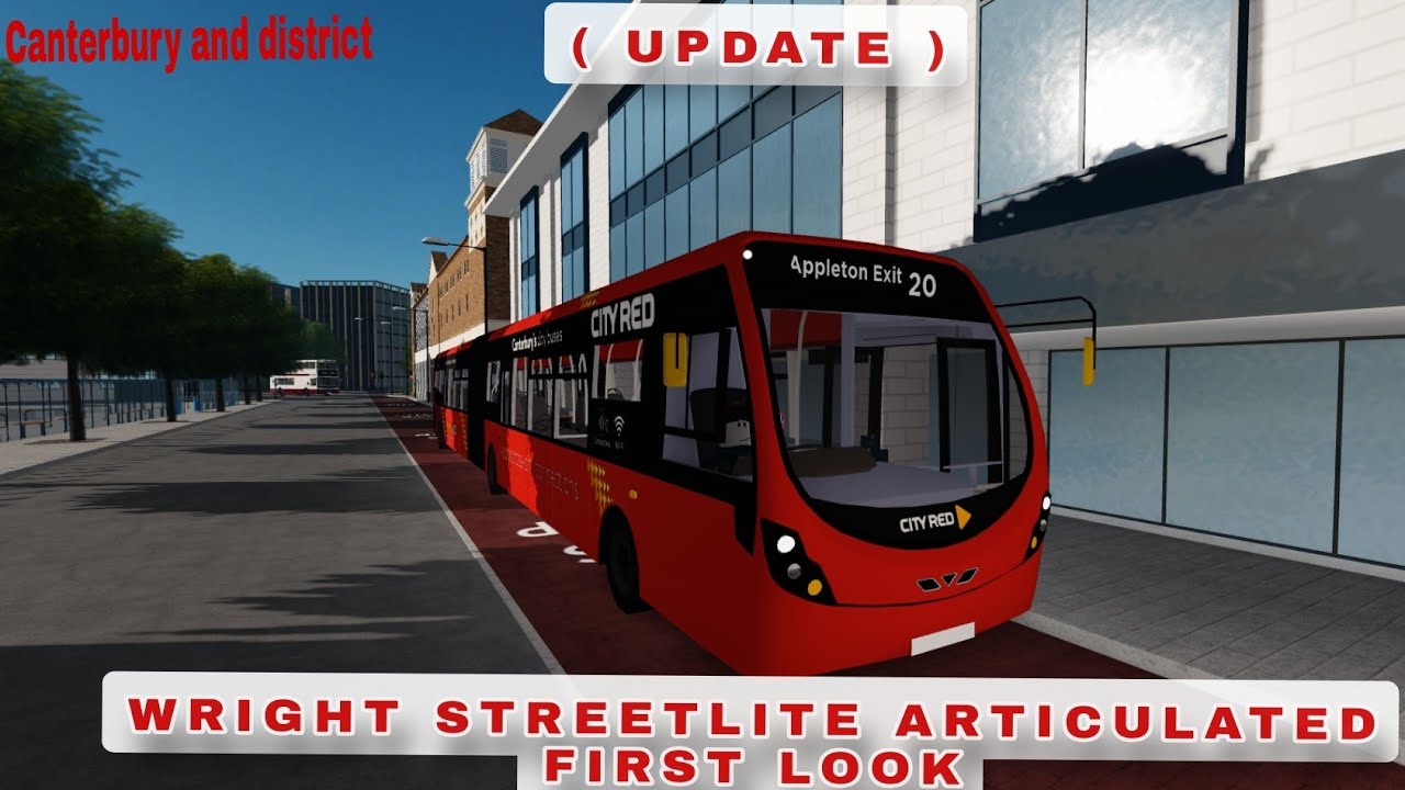 ( Update ) Wright Streetlite Articulated First look | Canterbury ...