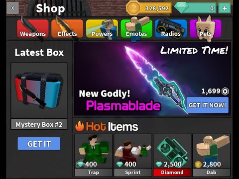 Buying the *NEW* Plasma set (MM2 UPDATE) - YouTube